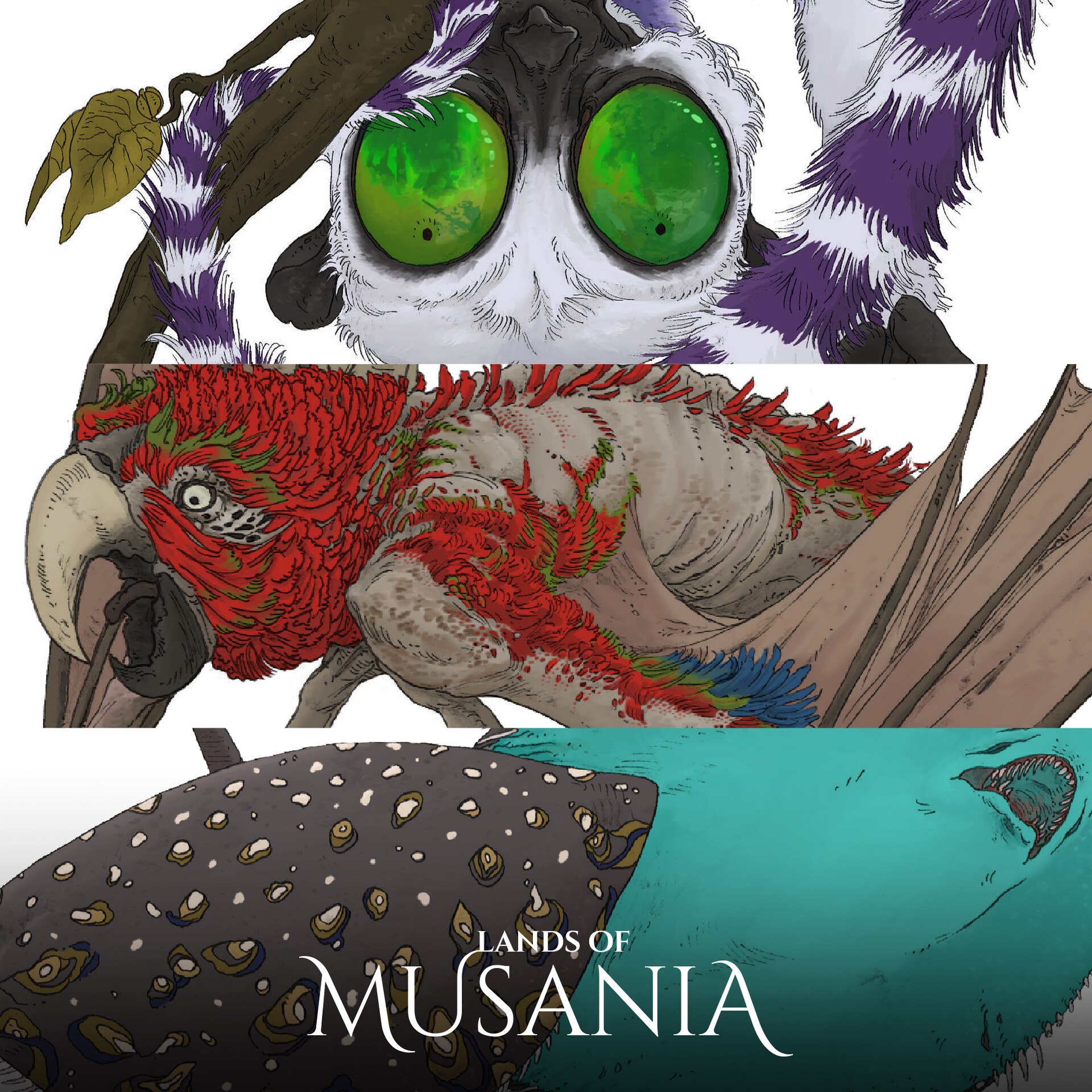 ArtStation - Beasts of Musania