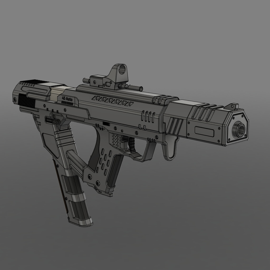 ArtStation - Personal Defense Mini (PDM)