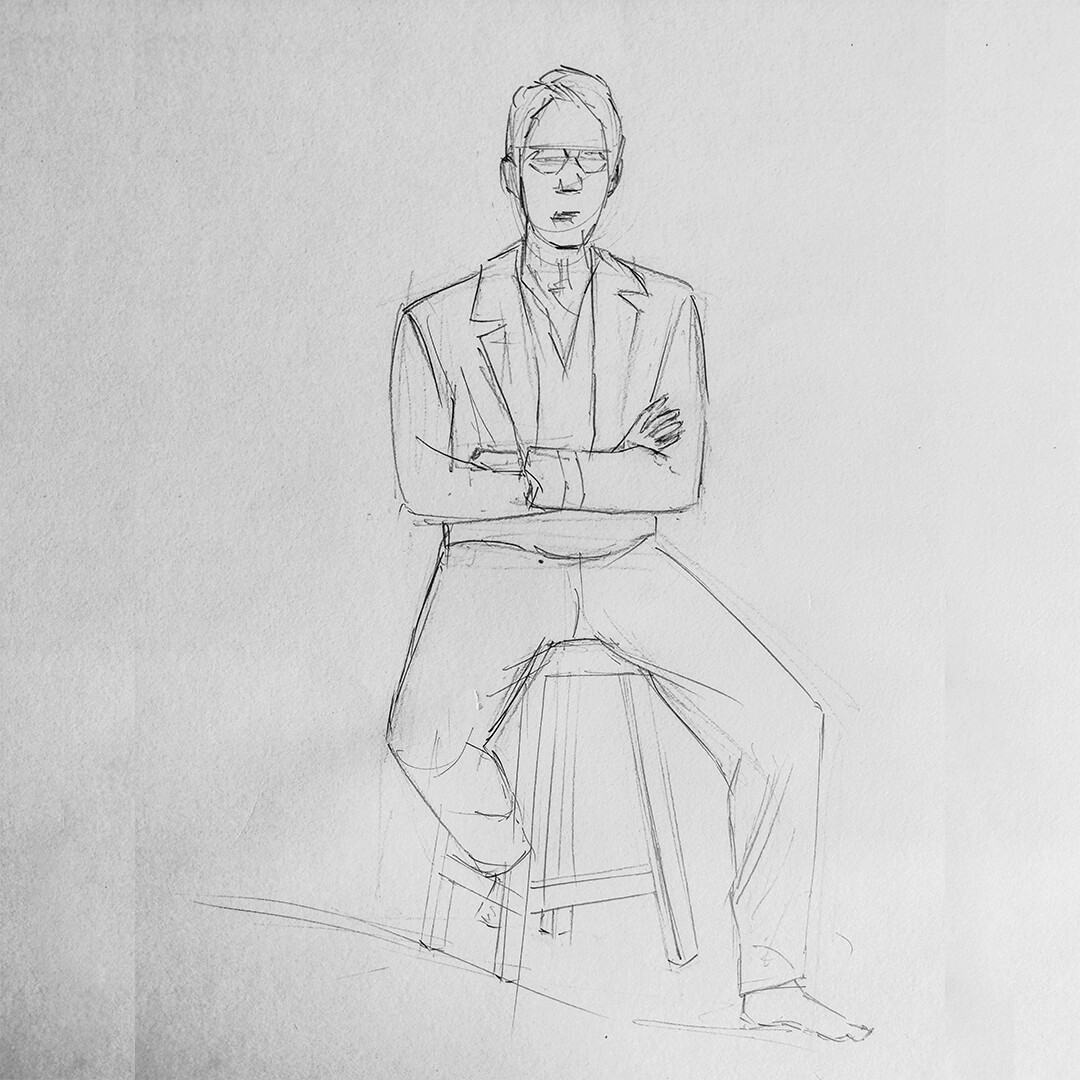 ArtStation - Life Drawing - Study