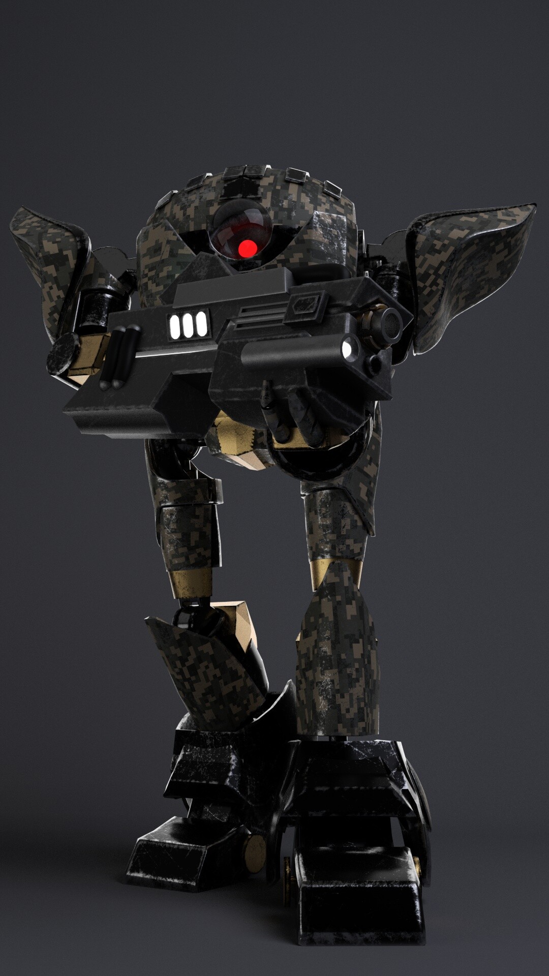 ArtStation - Robot 3D Concept