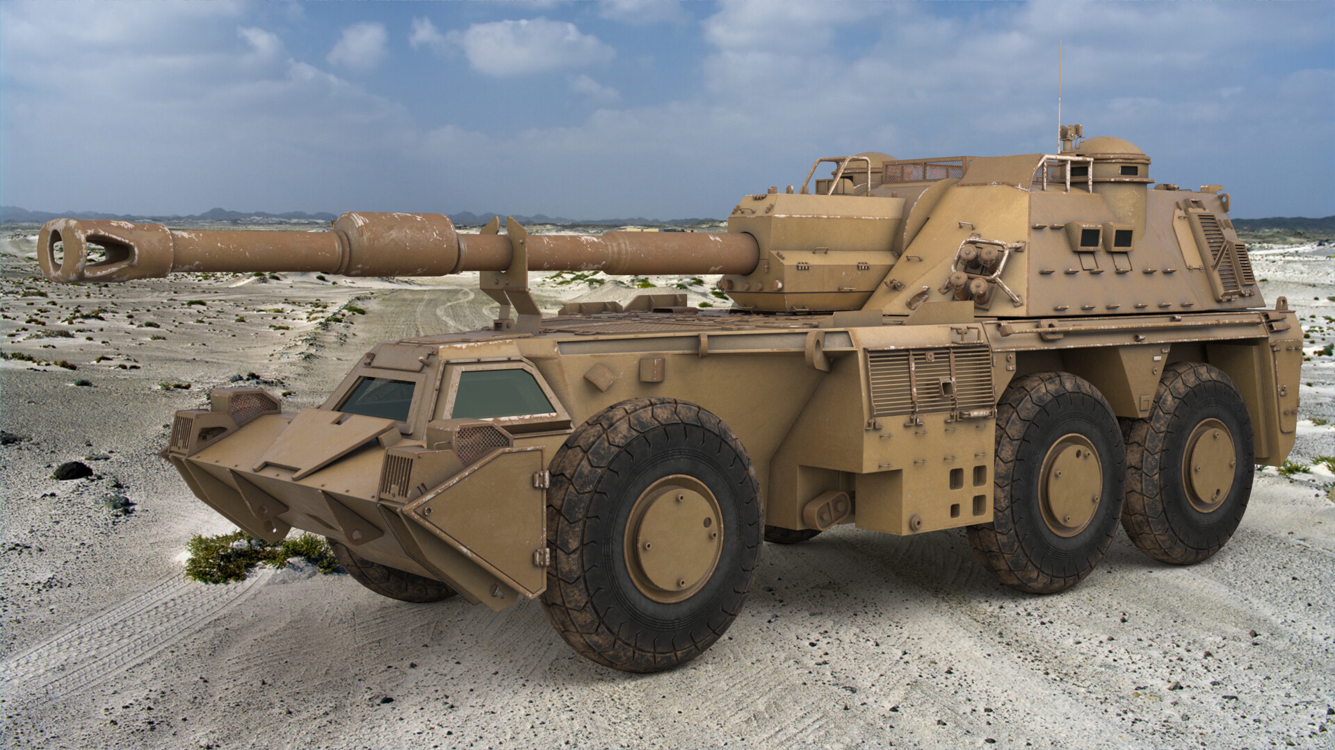 ArtStation - G6 Rhino Vray 3D model