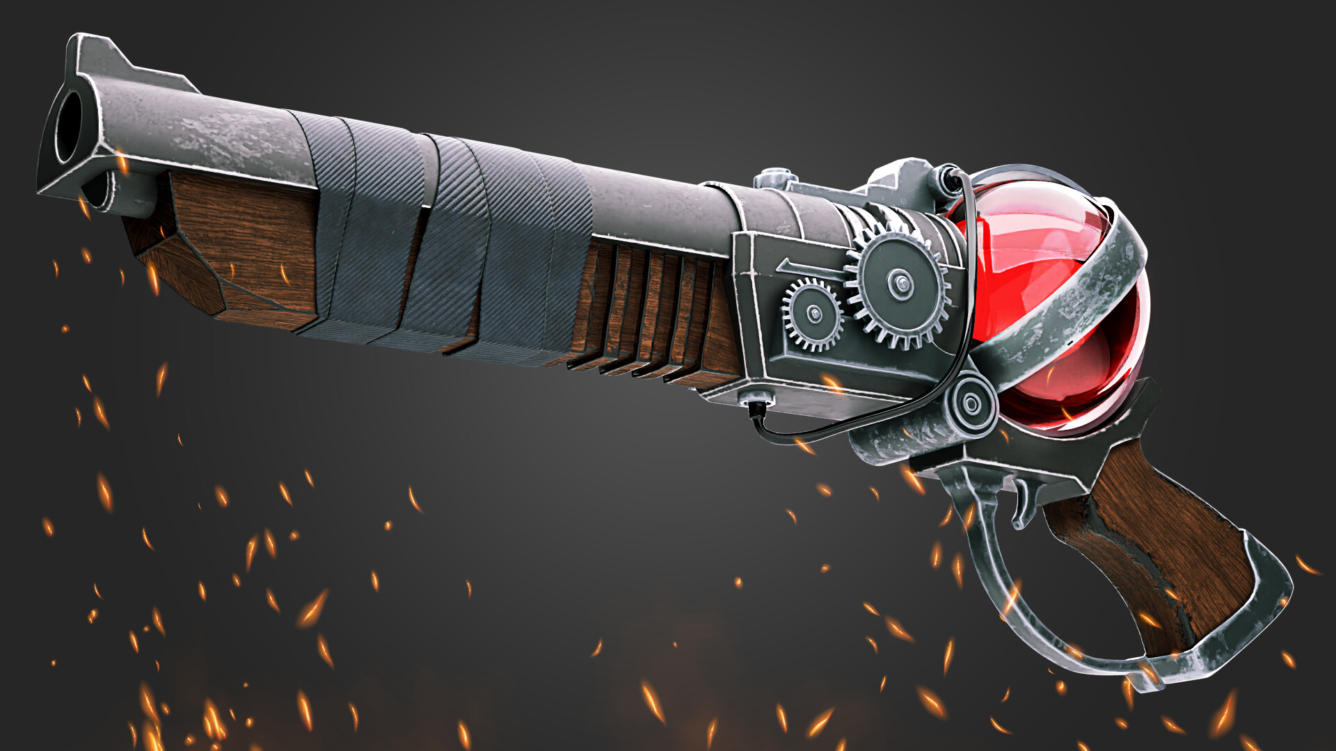 ArtStation - Realistic Gun