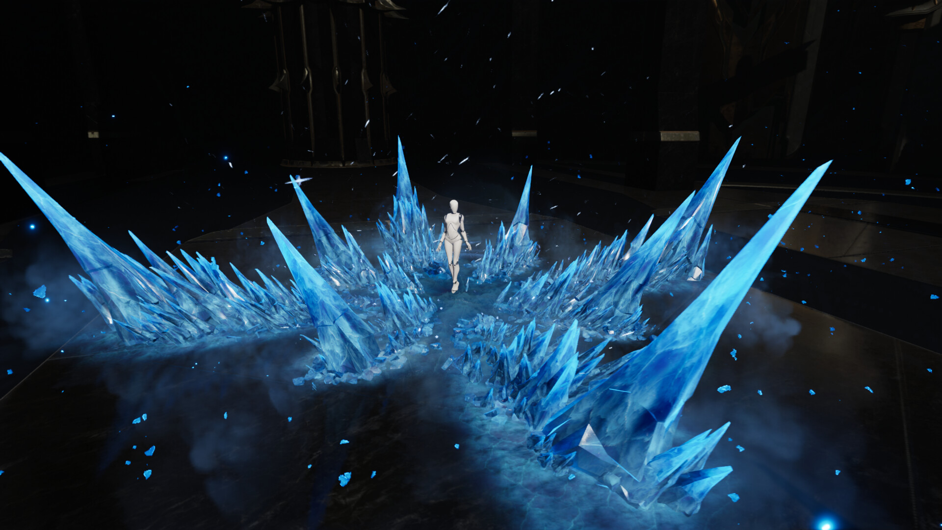 ArtStation - RTVFX AOE Magic Ability - Frost Star