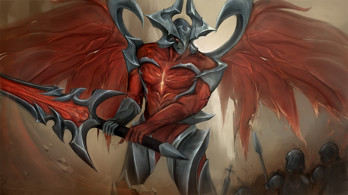 ArtStation - Aatrox fanart