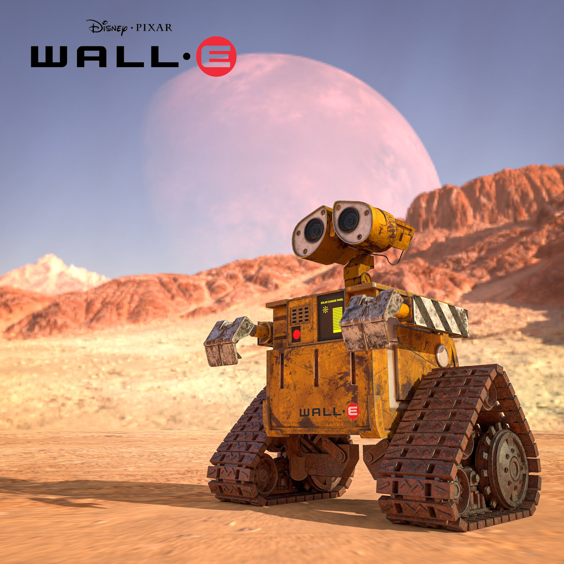ArtStation - Remastered wall-E modeling in maya and texturing in ...