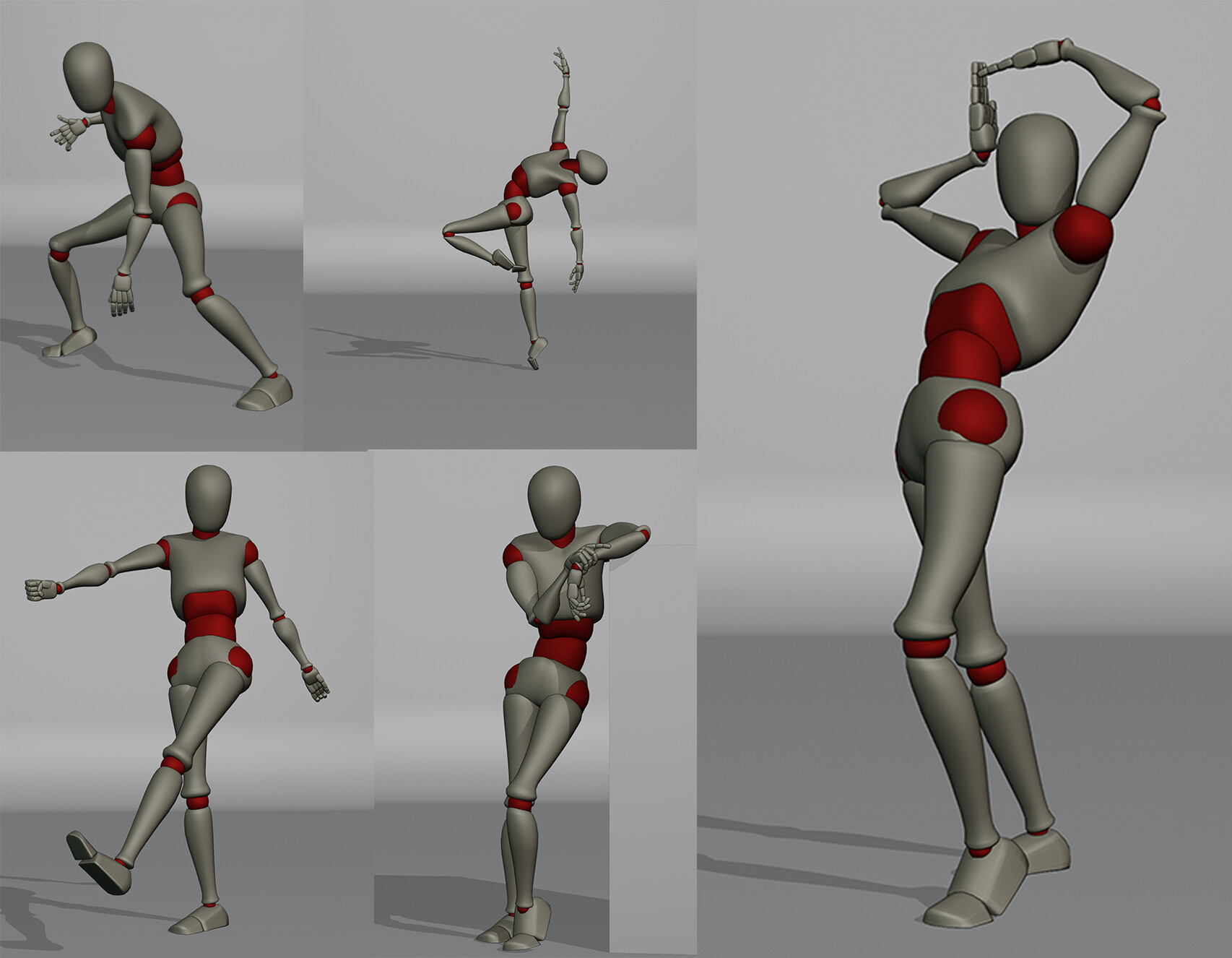 ArtStation - Posing practice