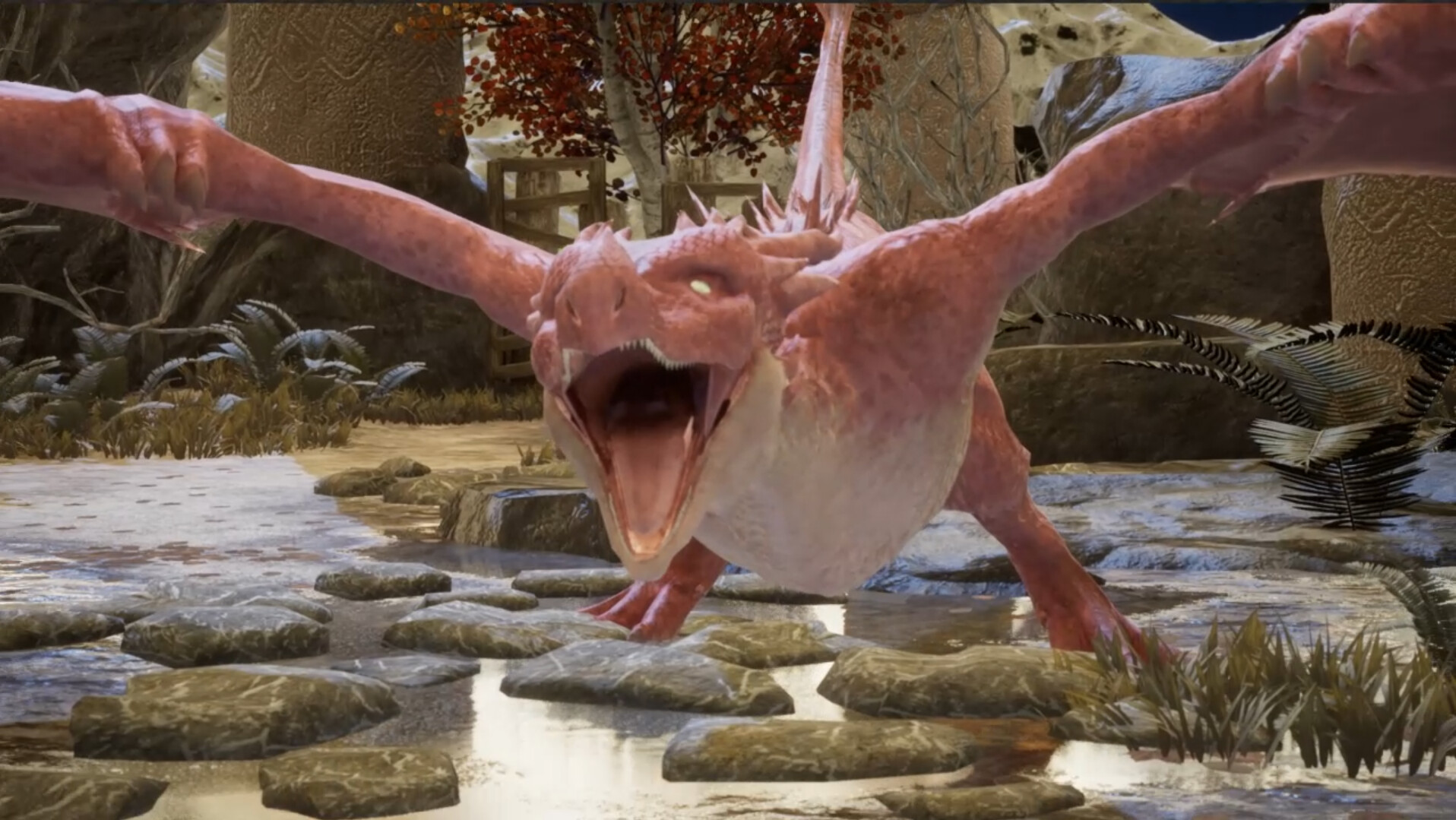 ArtStation - Dragon Intro Scene Unreal