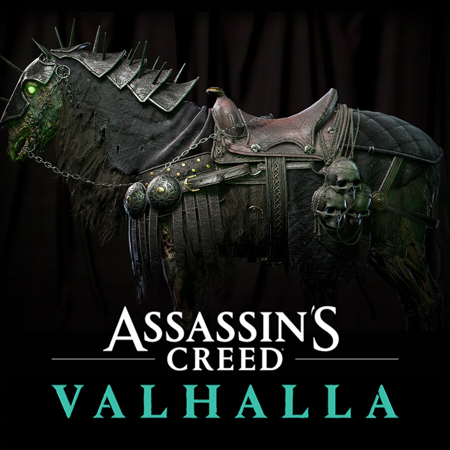 ArtStation - Assassin's Creed Valhalla - Draugur Horse Saddle