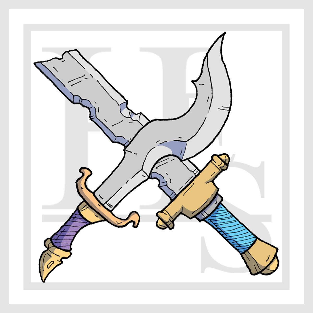 ArtStation - Swords for Slaying, Sketches