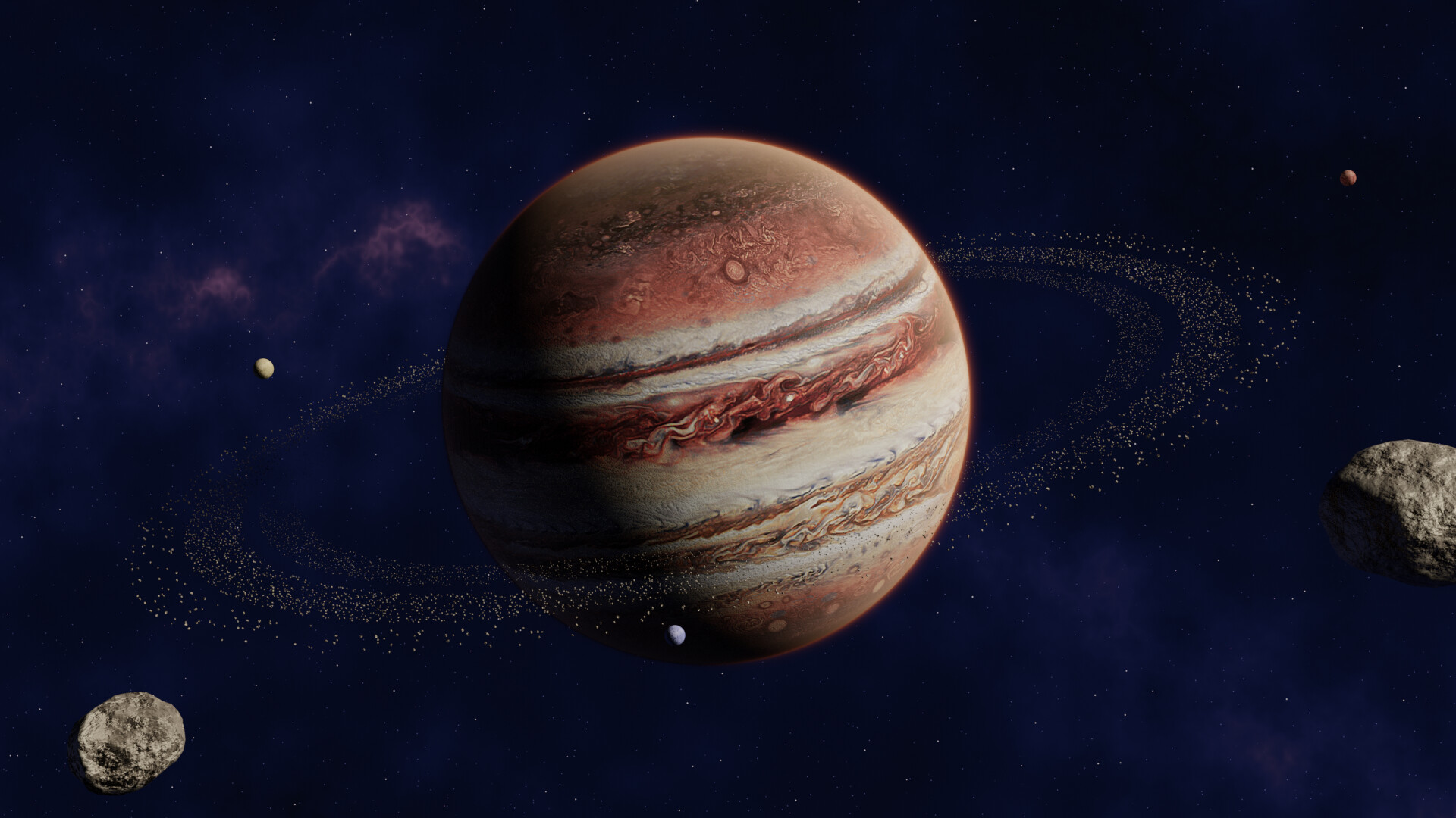 ArtStation - Jupiter's New Rings