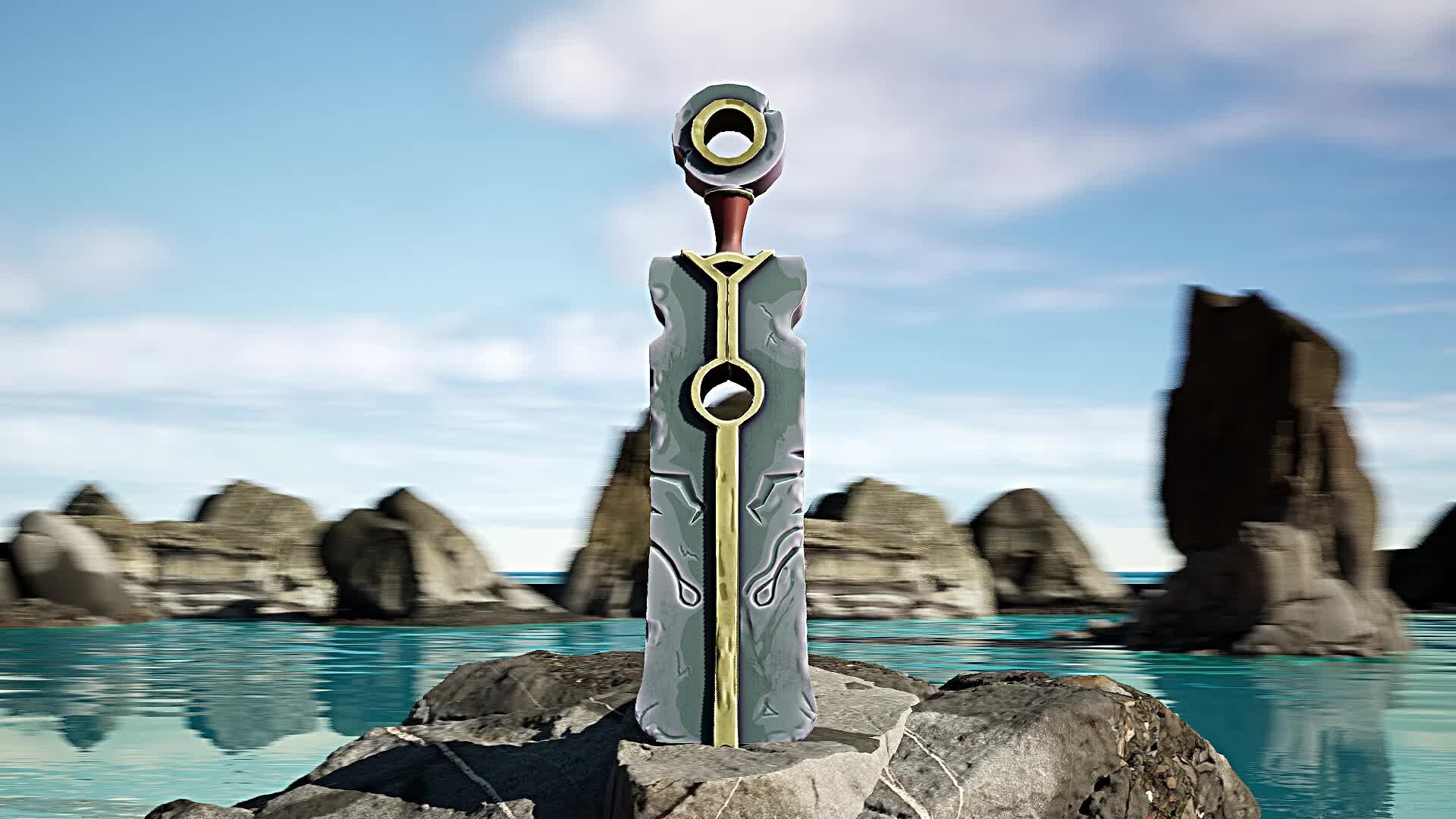 ArtStation - stone sword