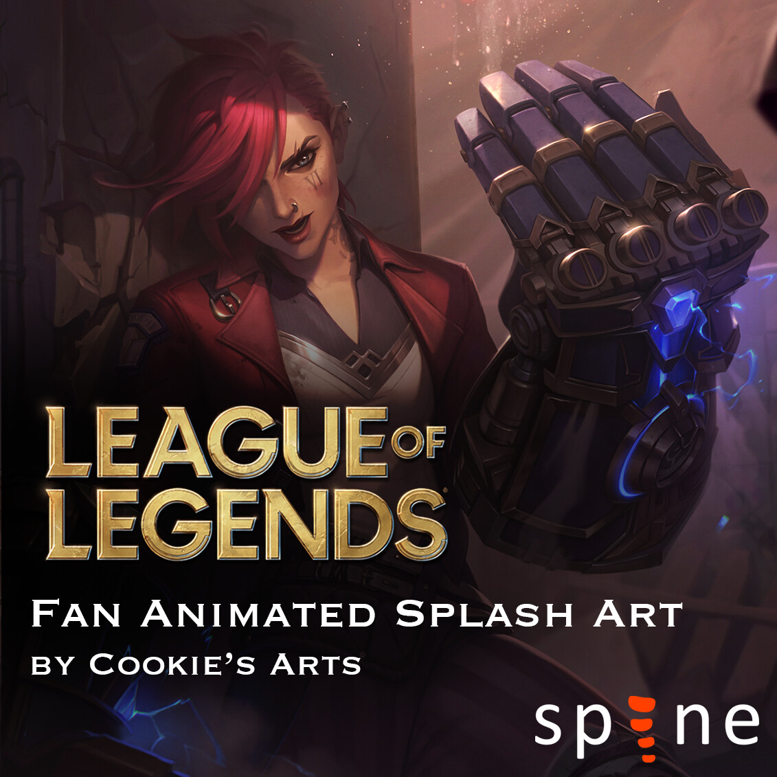 Valeria Mints - Arcane Vi - Fan Animated Splash Art