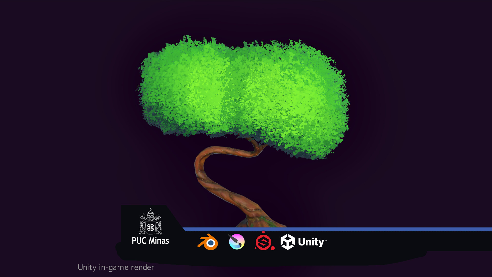 ArtStation - Fluffy Stylized Tree