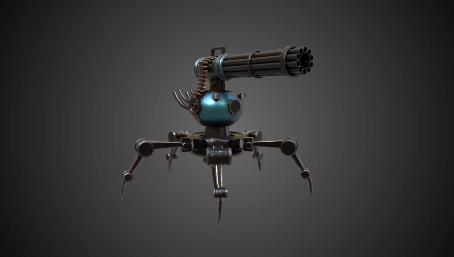 ArtStation - 3D Insect Gun