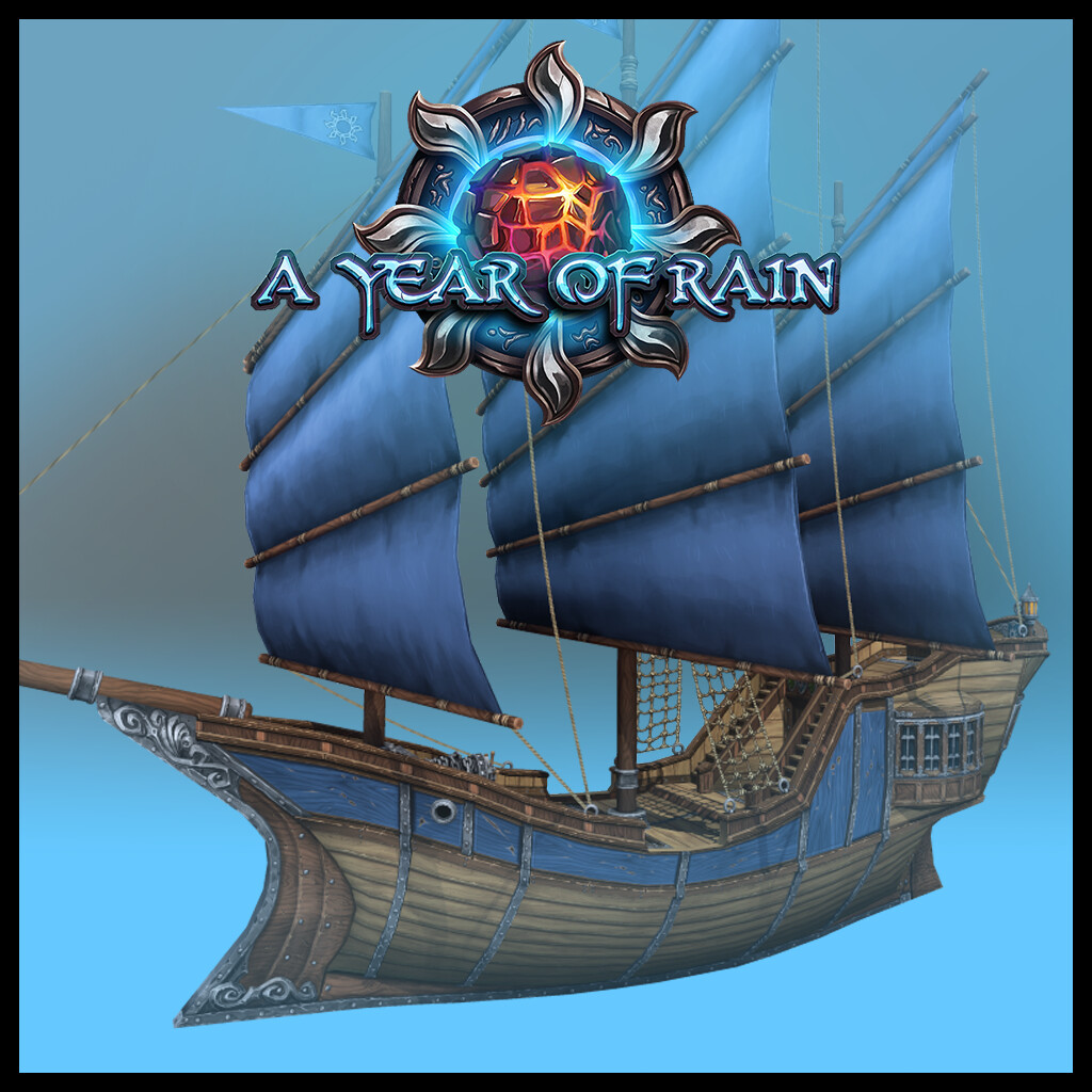 ArtStation - A Year of Rain - ship environment assets