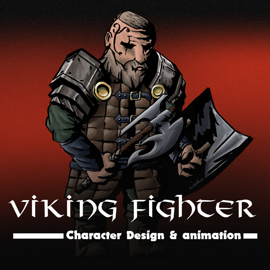 ArtStation - Viking | Idle & Walk Animation
