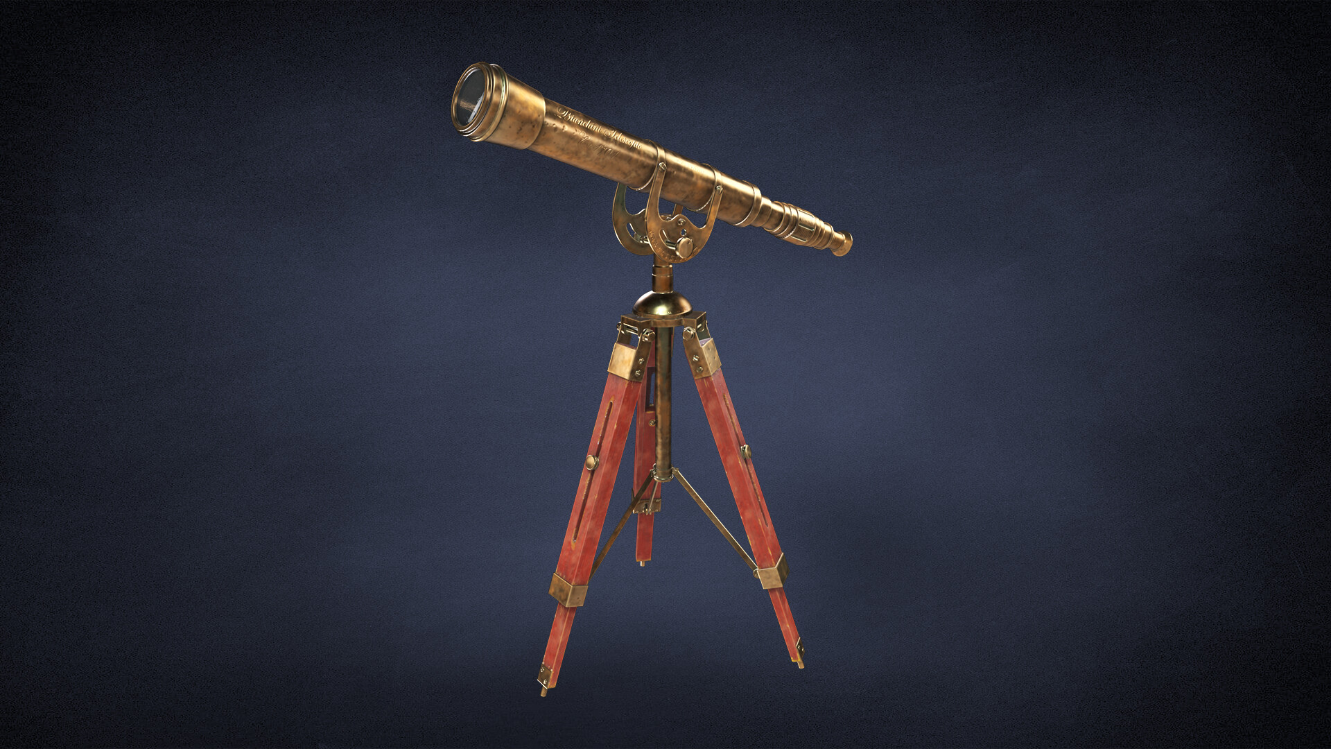 ArtStation - Vintage Telescope