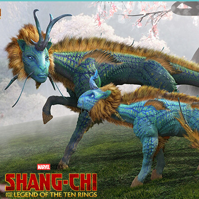 ArtStation - Shang-Chi: Qilin