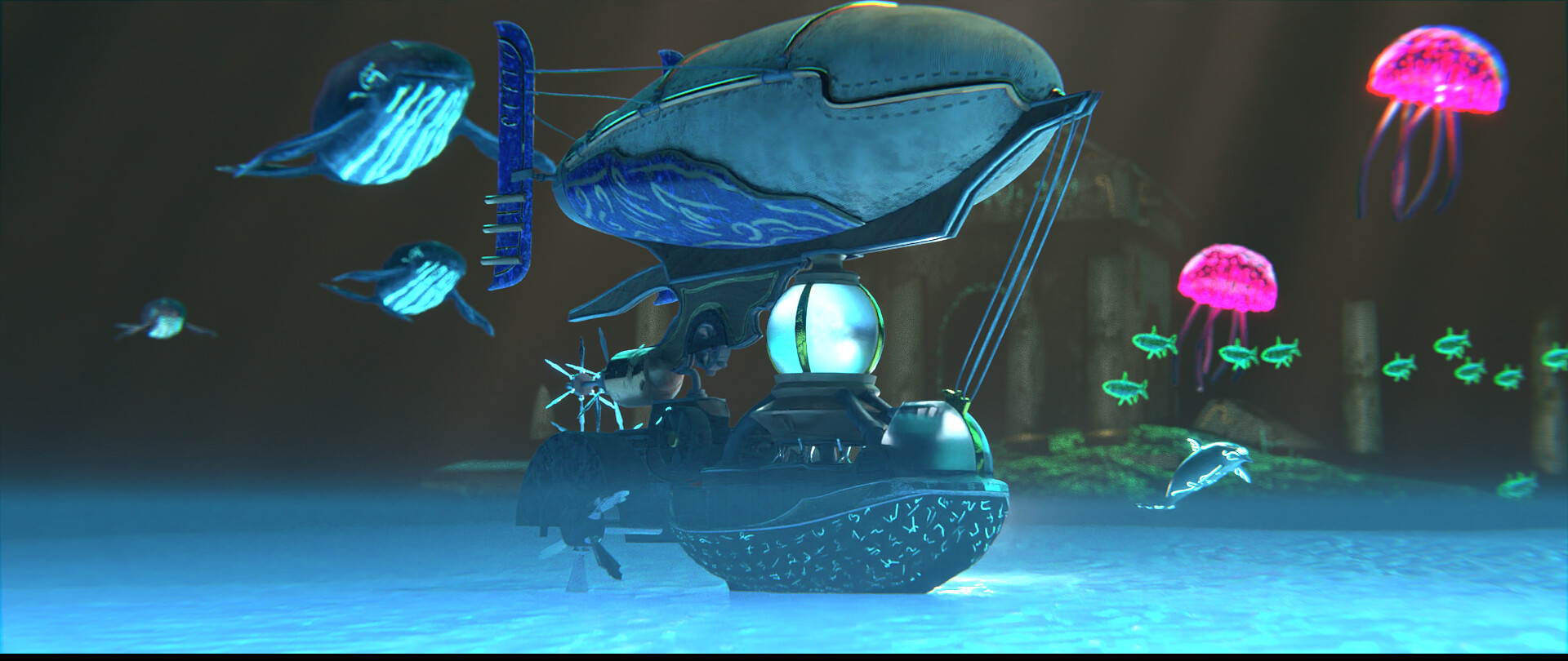 ArtStation - Pwnisher's Endless Engines Challange Submission