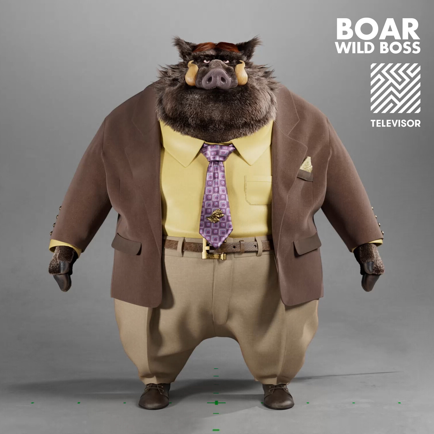 ArtStation - BOAR WILD BOSS