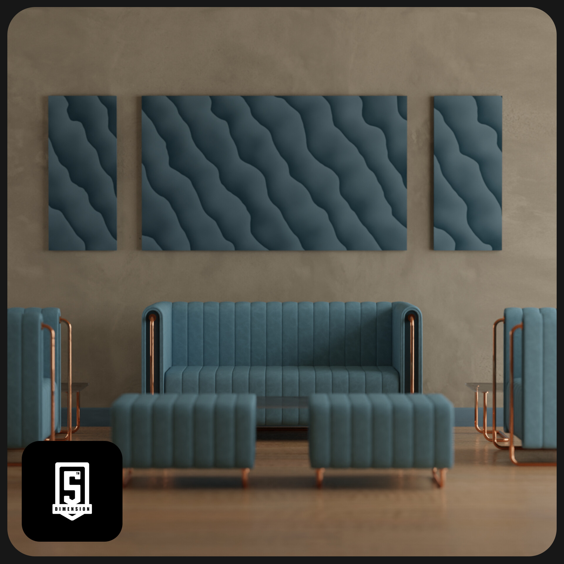 ArtStation - Sofa set 05
