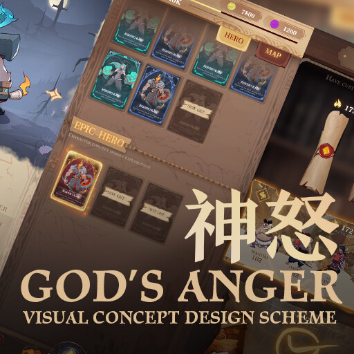 ArtStation - God's anger visual concept design proposal