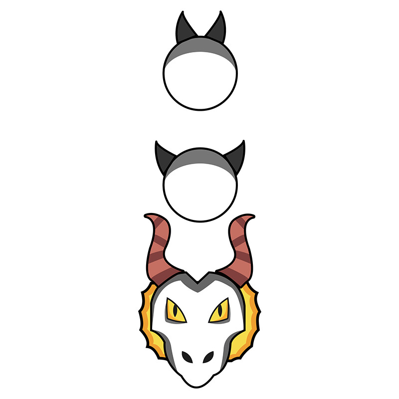 ArtStation - Dragon 2D Designs