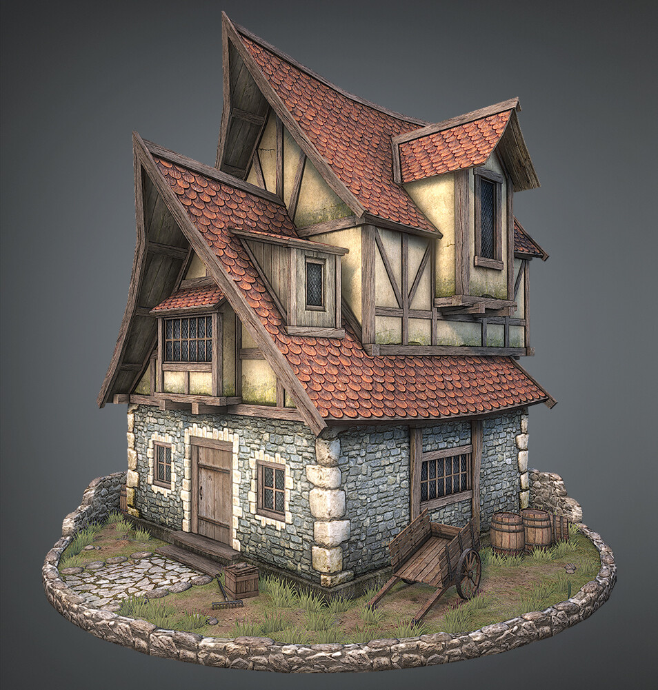 ArtStation - Fantasy house
