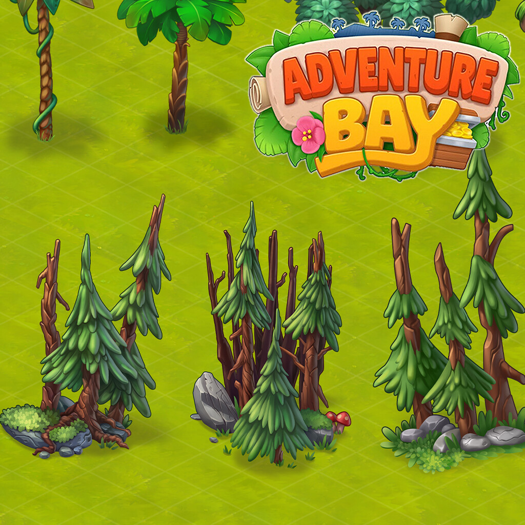 ArtStation - ADV-Tree and Bushes