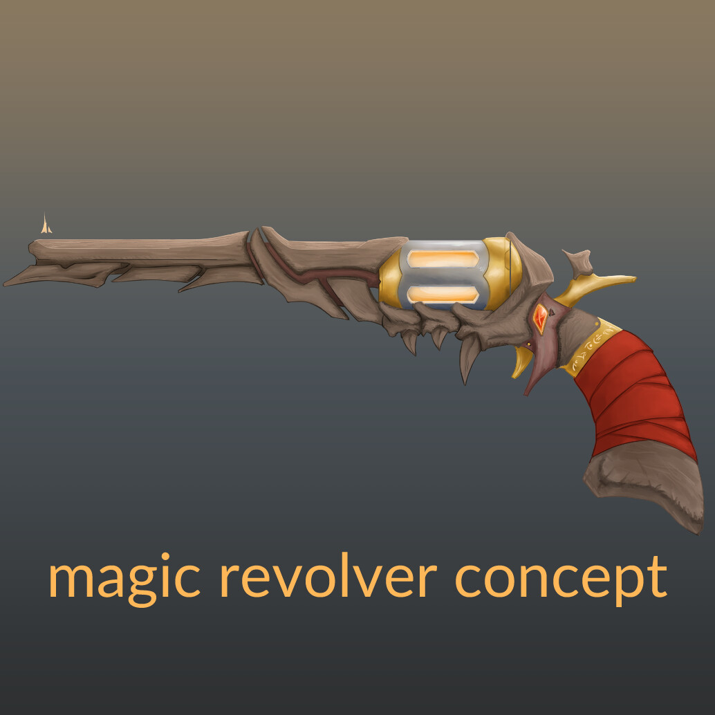 ArtStation - Commission - Revolver concept