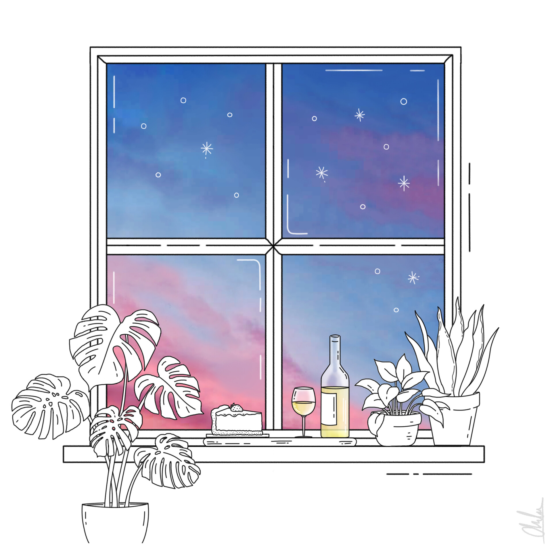 ArtStation - Window Sketches