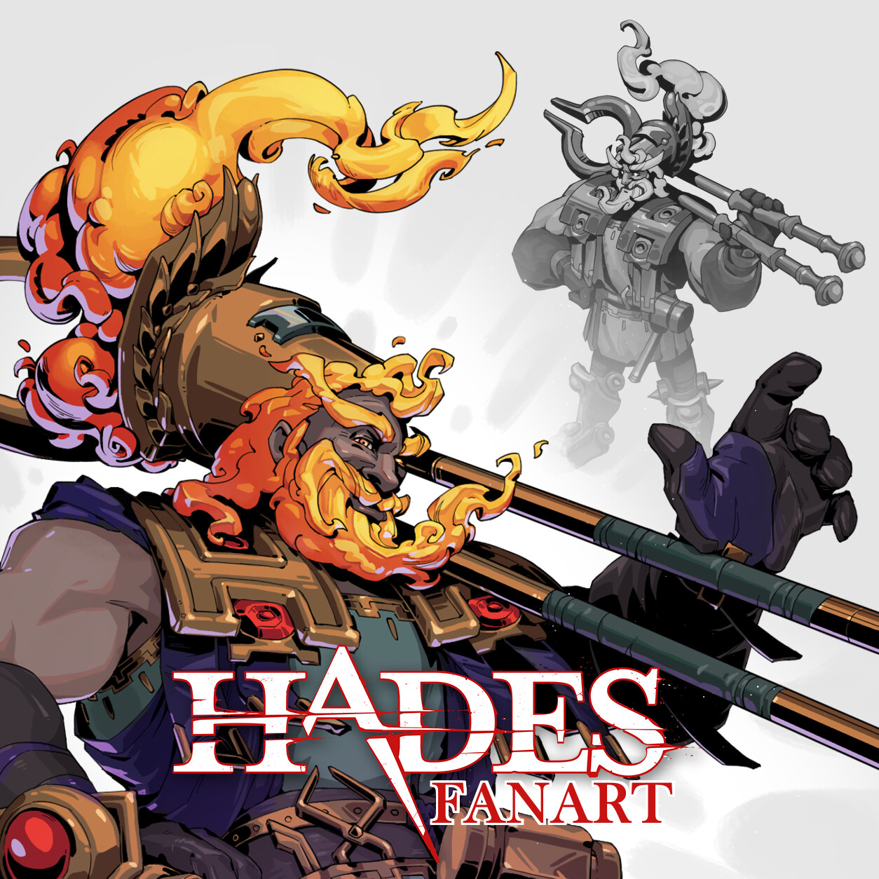 ArtStation - Hephaestus, HADES-style