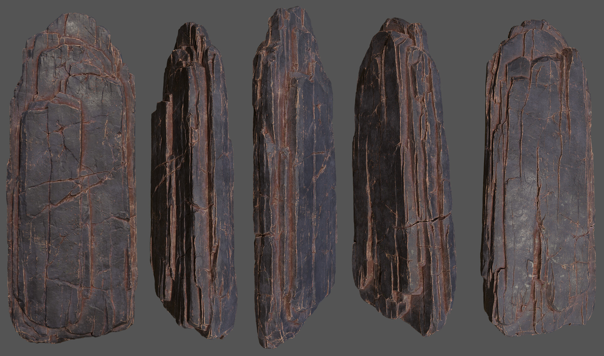 ArtStation - Fantasy rock study