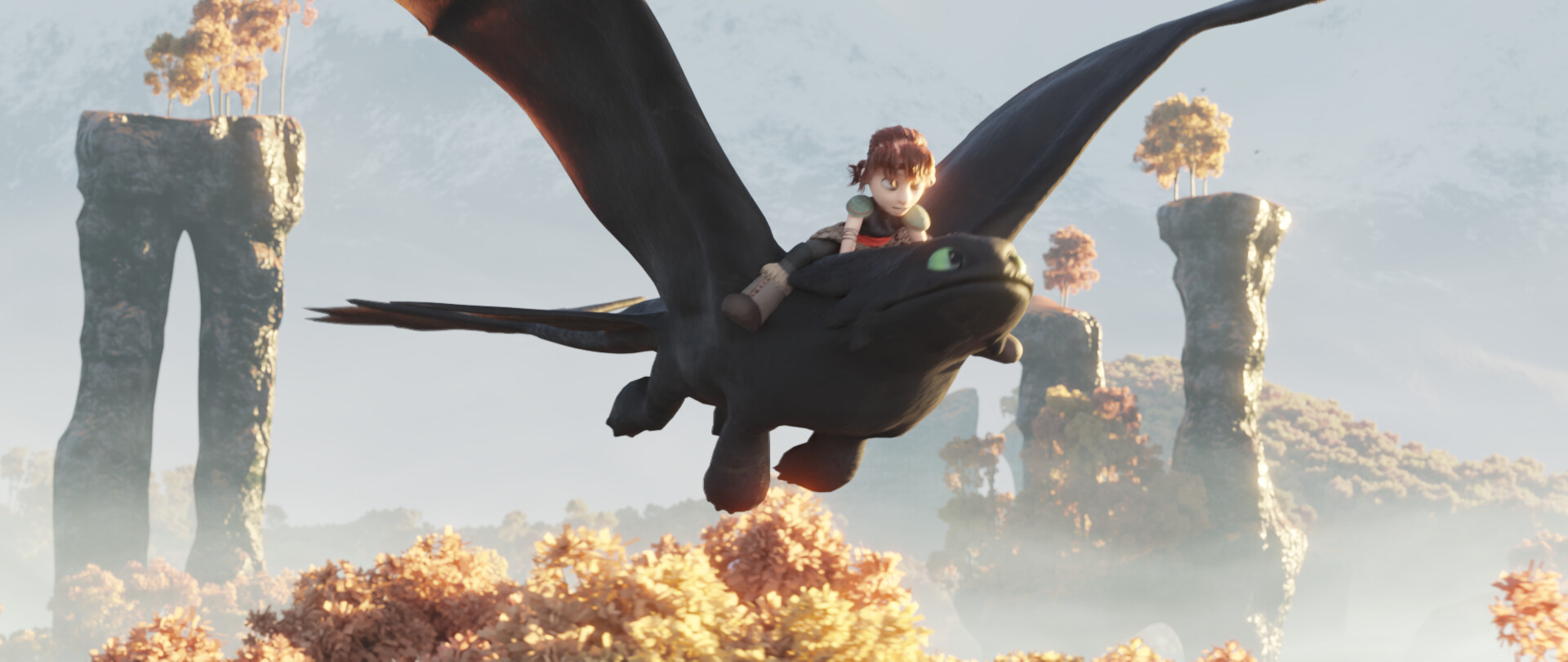 ArtStation - Zephyr and Toothless (Endless Engines Submission)