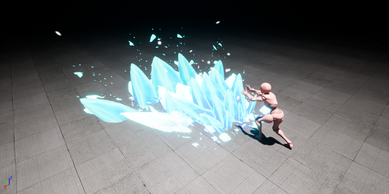 ArtStation - ice attack