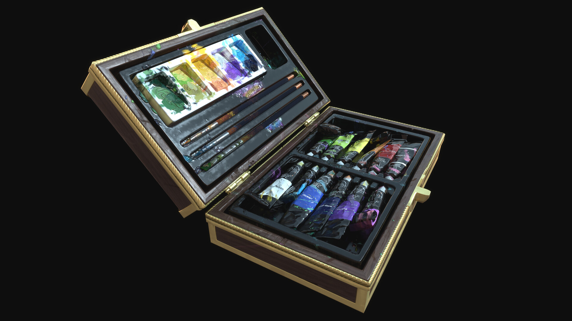 ArtStation - Messy Art kit