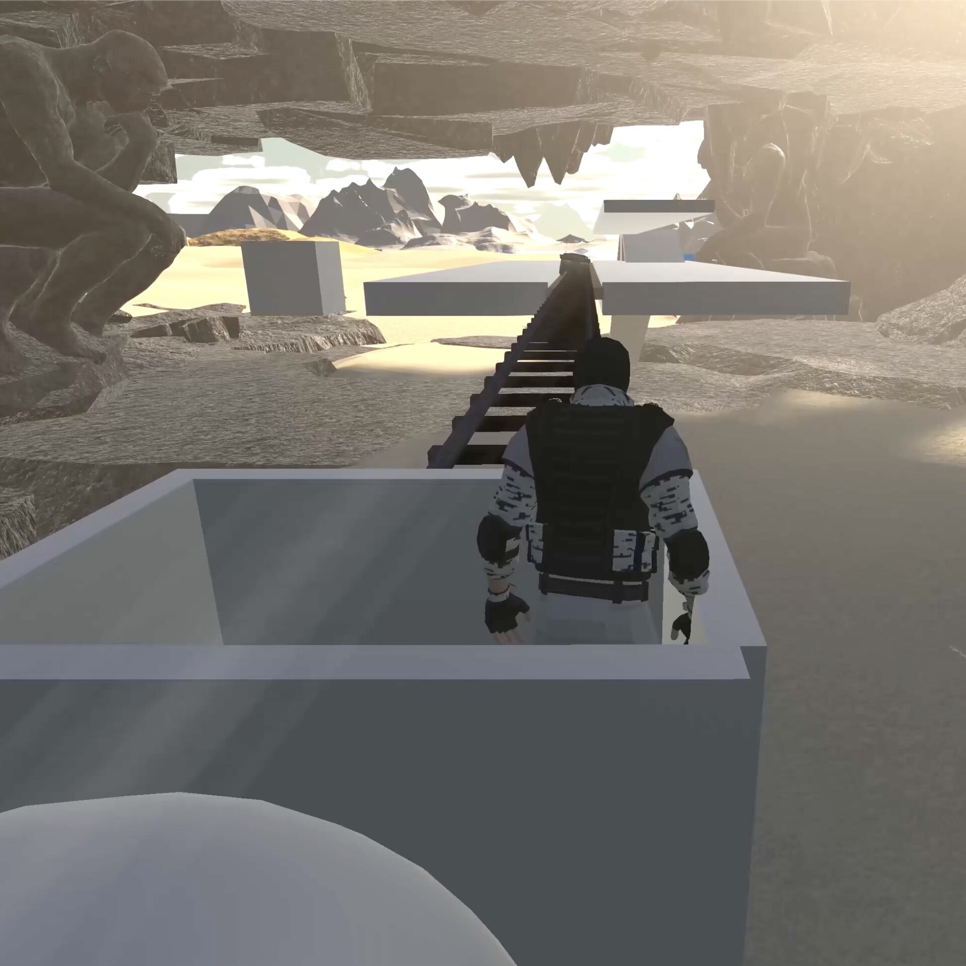 ArtStation - Cave Rail Setup