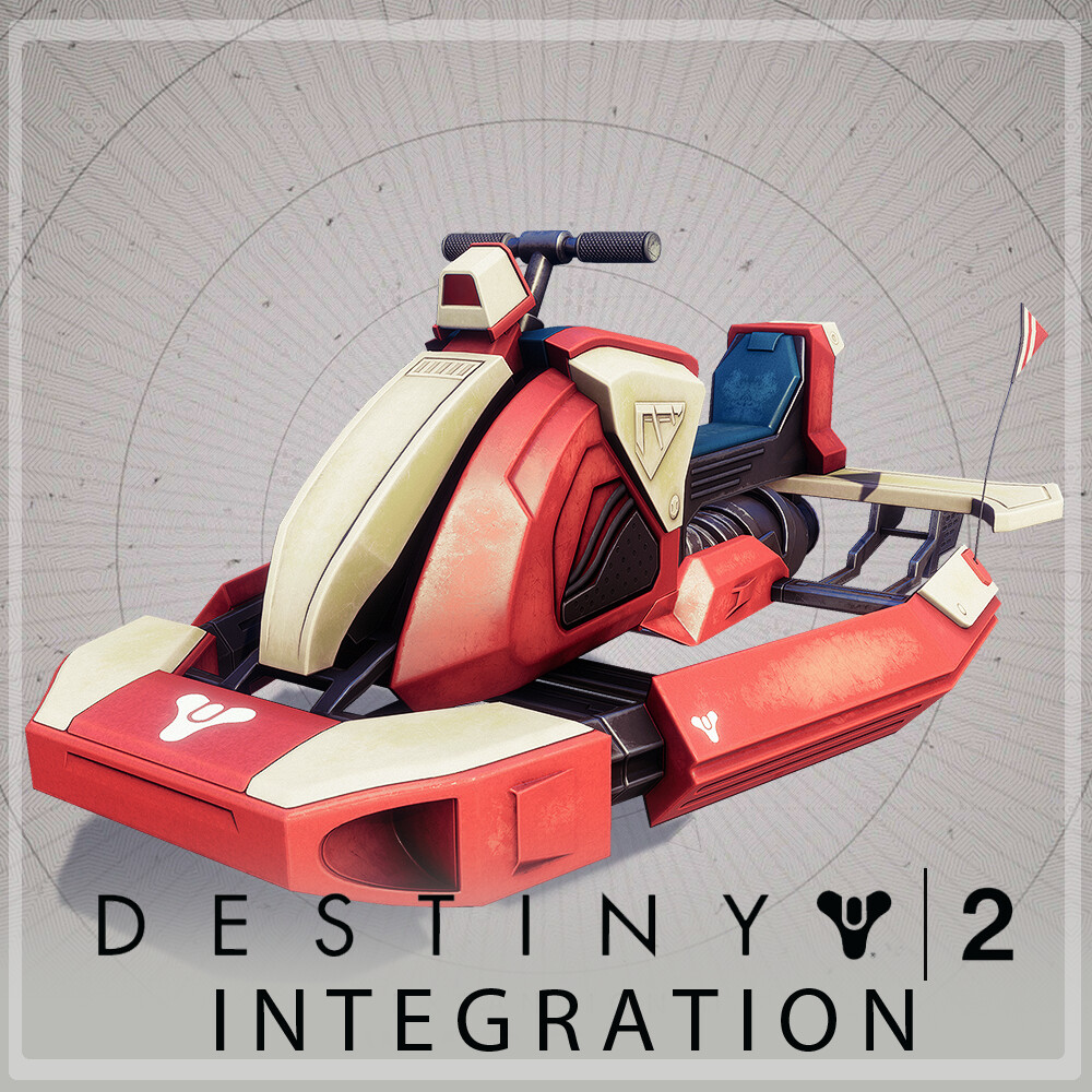 ArtStation - Destiny 2: Quadracycle "Go Kart" Sparrow (Integration)