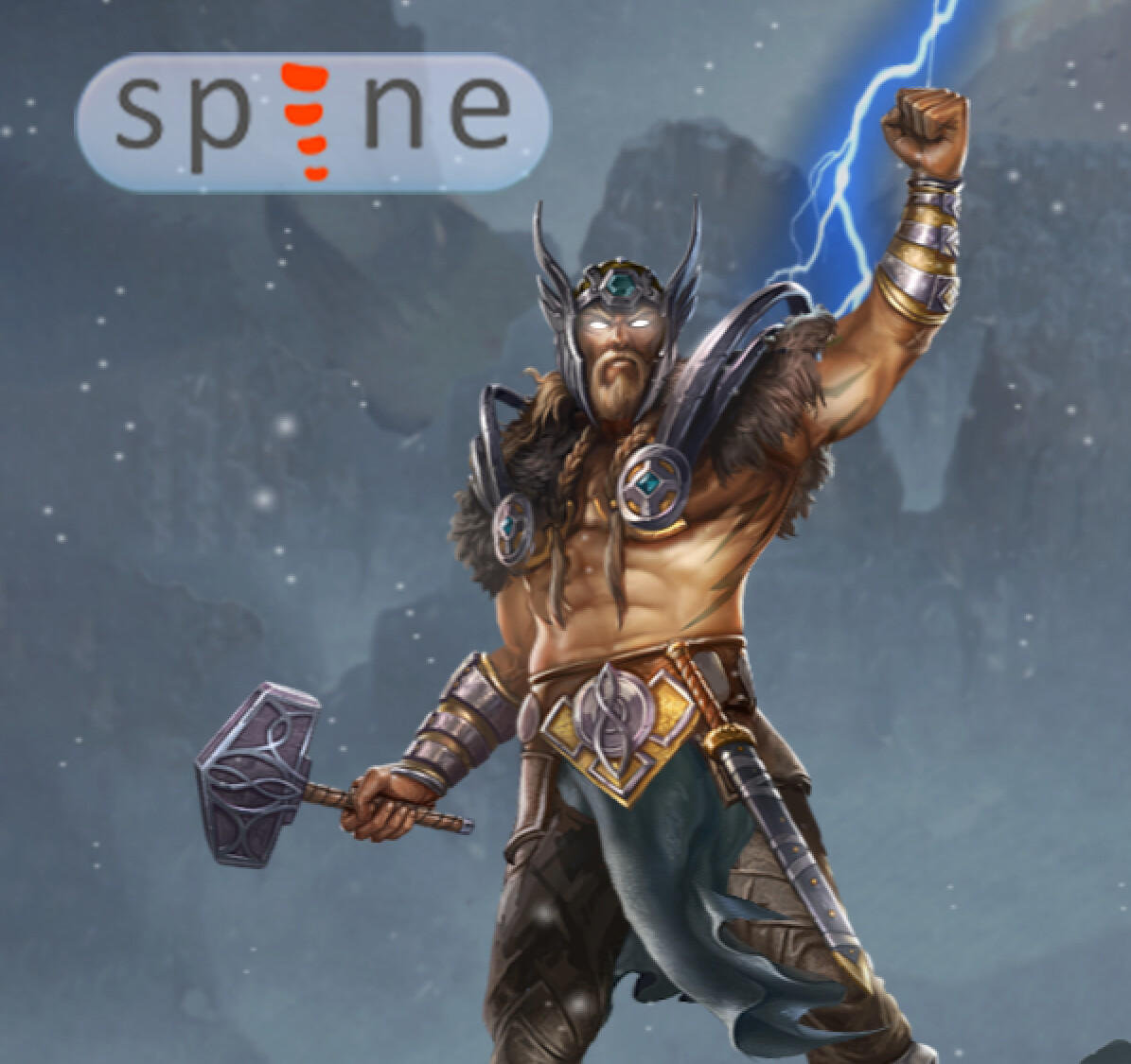 ArtStation - Viking Animation | Spine | 2D Character Animation