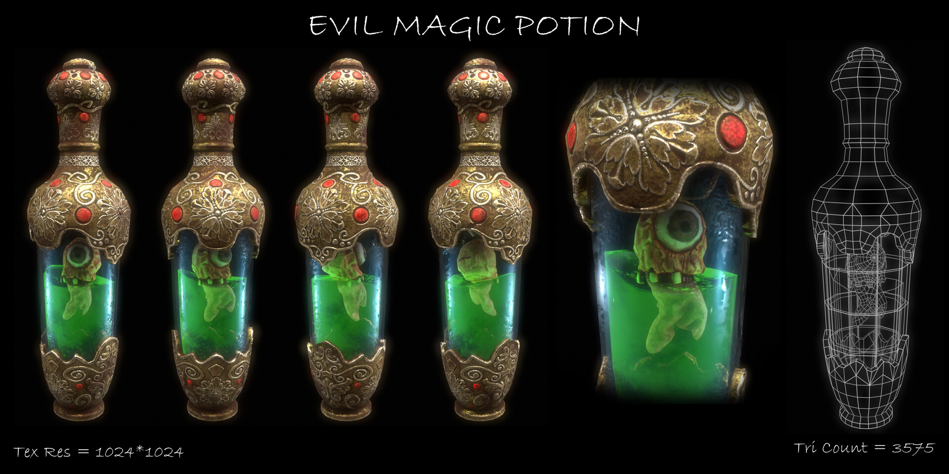 ArtStation - Evil Magic Potion