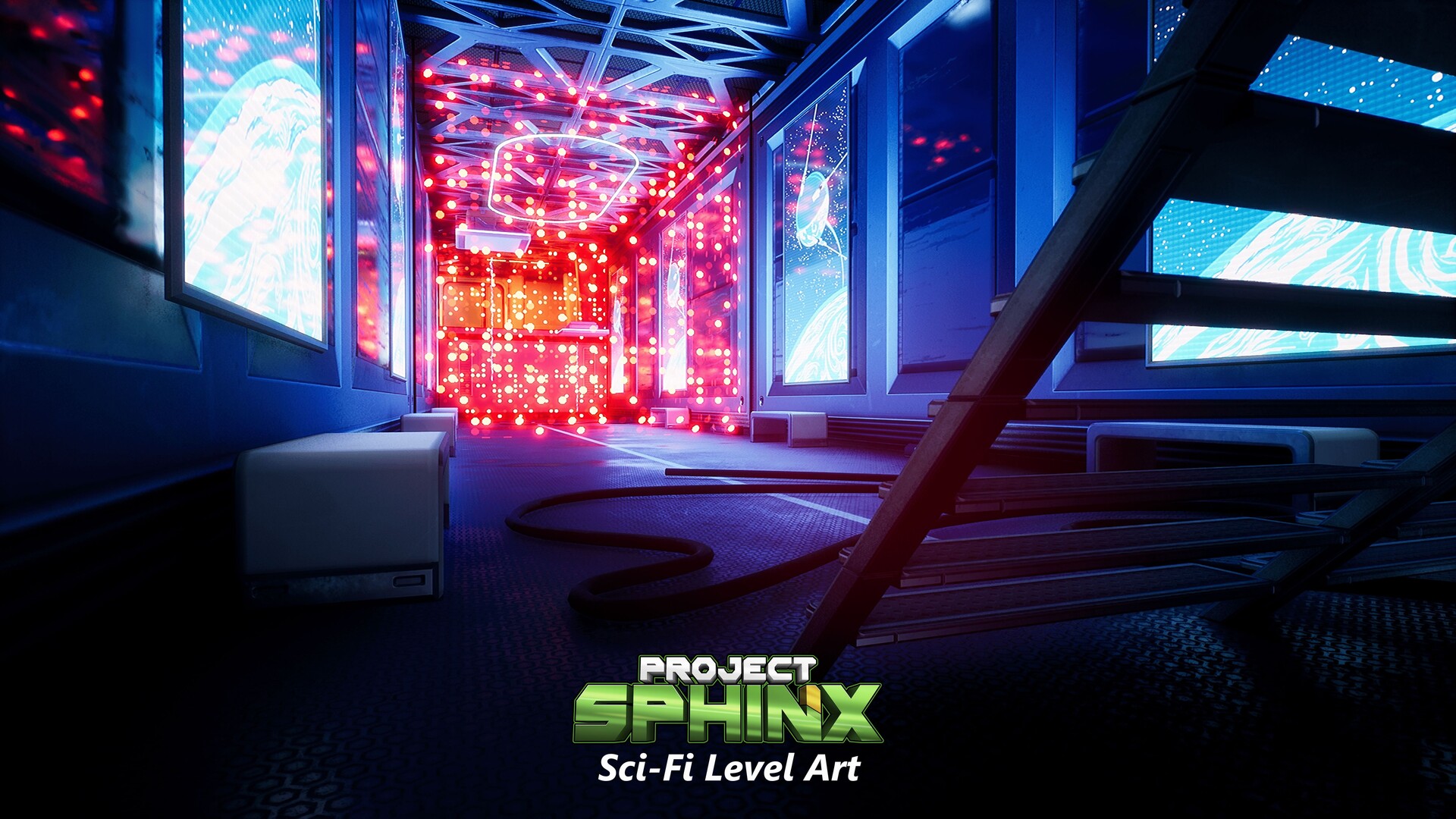ArtStation - Sci-Fi Level Art - Project Sphinx