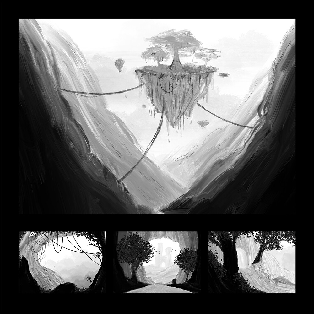 ArtStation - Landscape Thumbnails