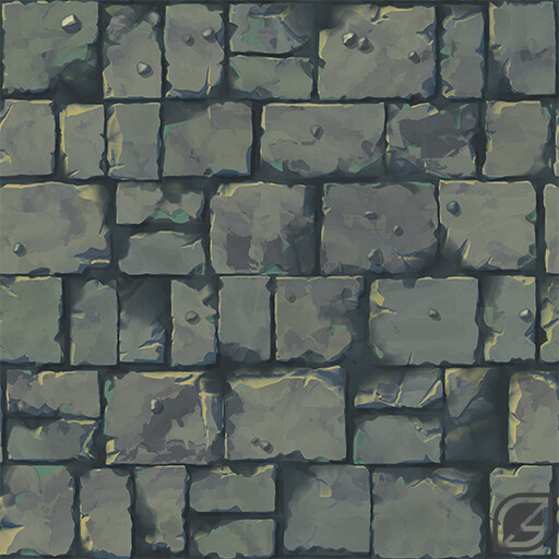 ArtStation - Stylized irregular floor - Substance Designer