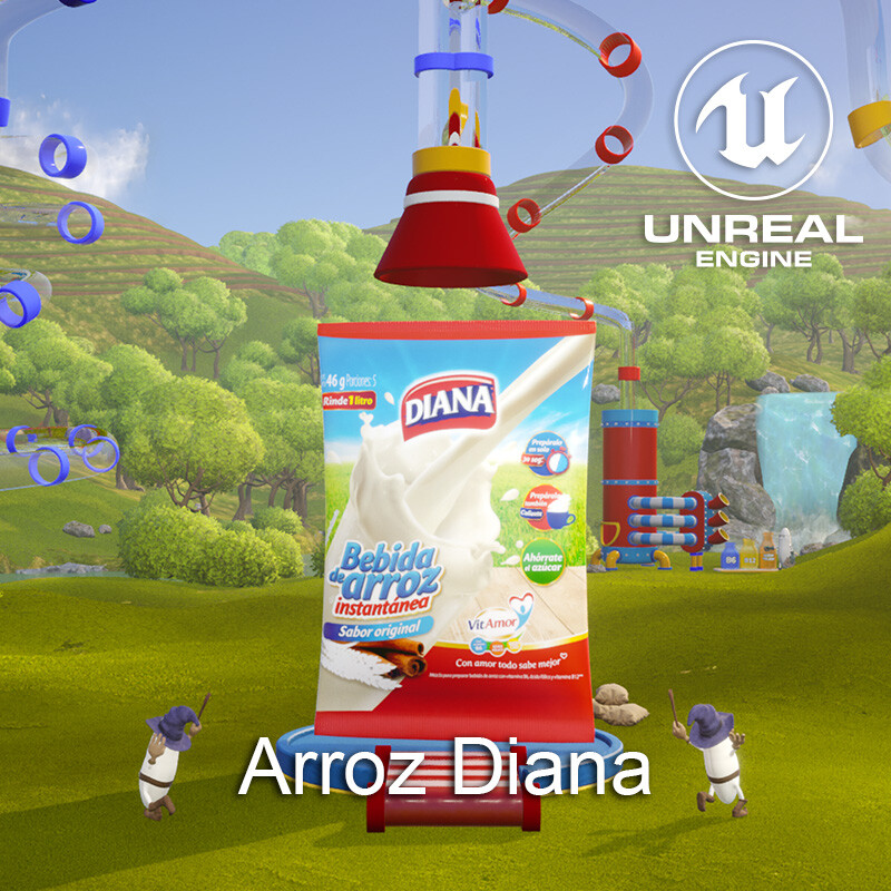 ArtStation - Arroz Instantánea - Alimentos Diana - Rice Beverage