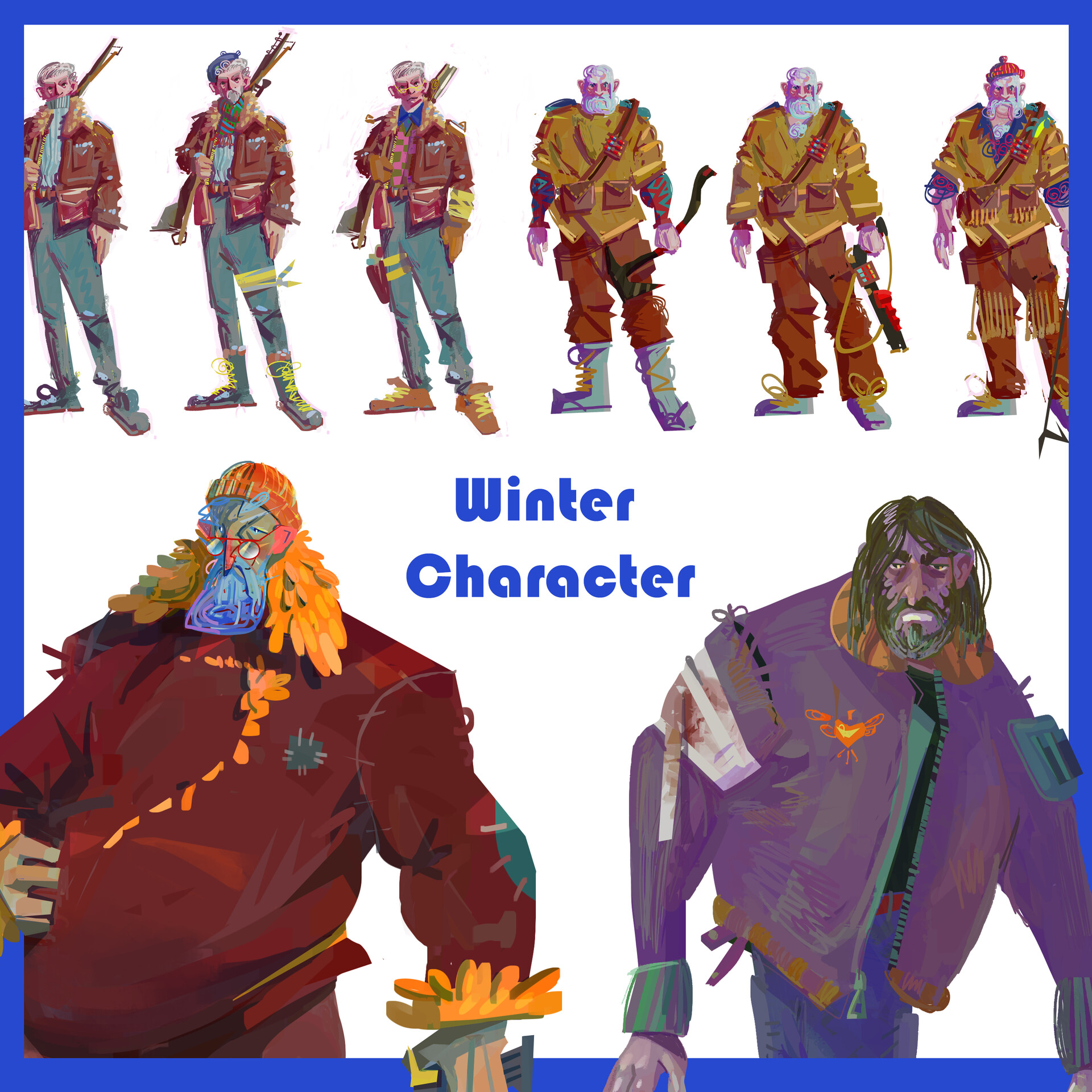 ArtStation - Winter Character