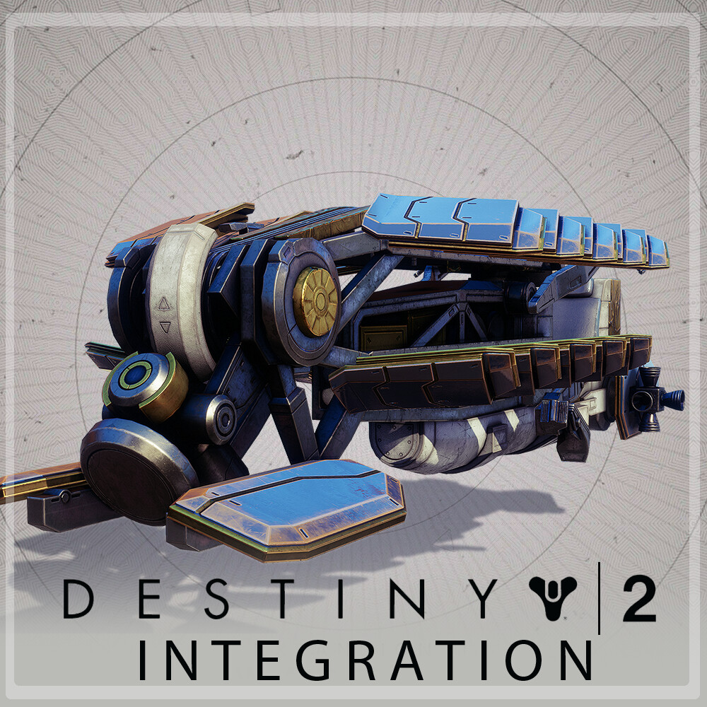 ArtStation - Destiny 2: Sunny-Day Seeker Sparrow (Texturing & Integration)