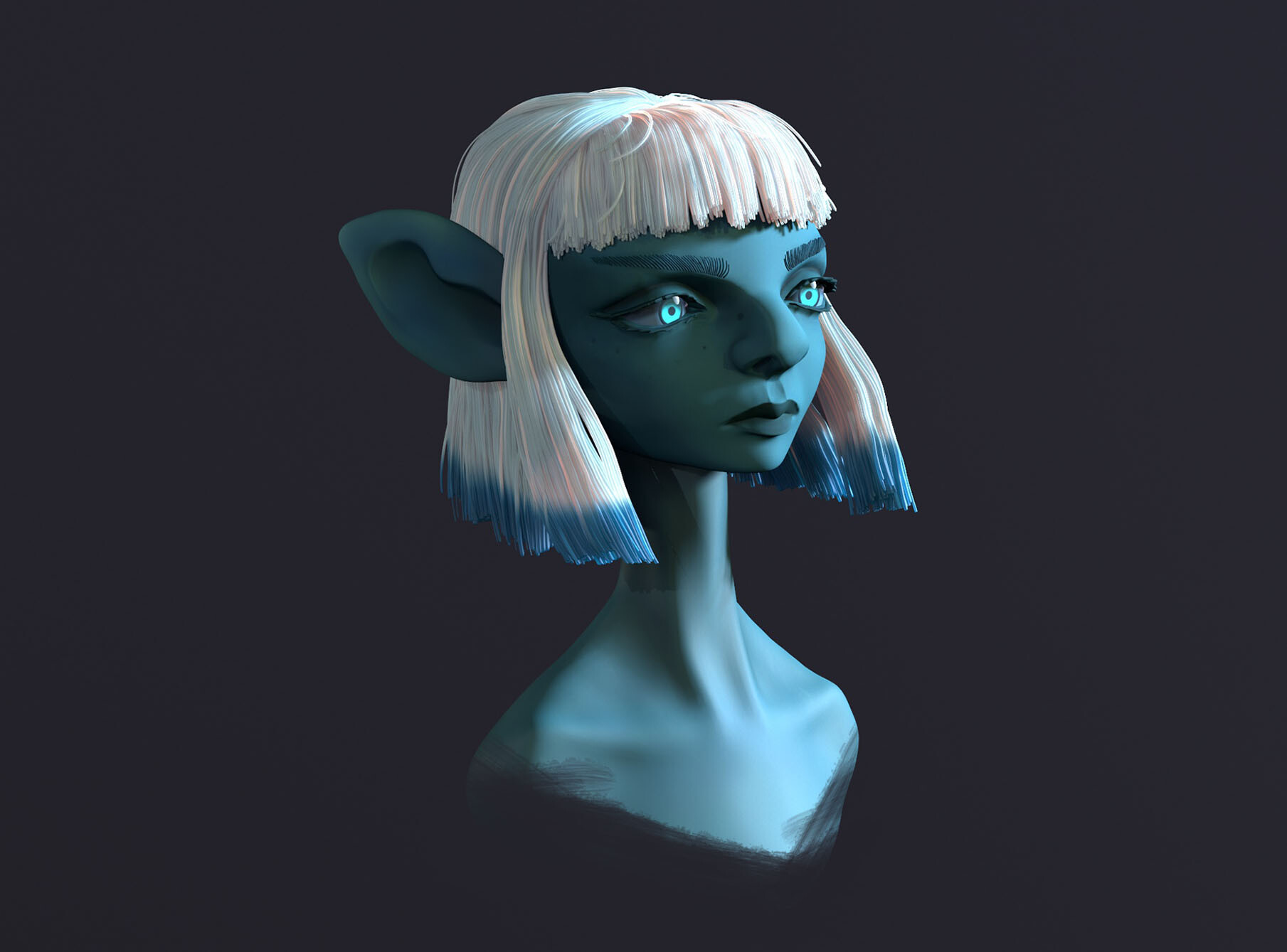 ArtStation - Dark elf