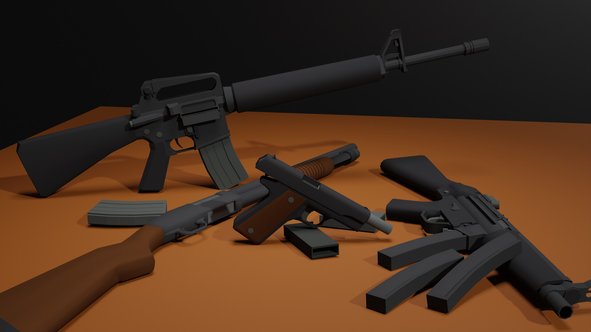 ArtStation - Low Poly Work