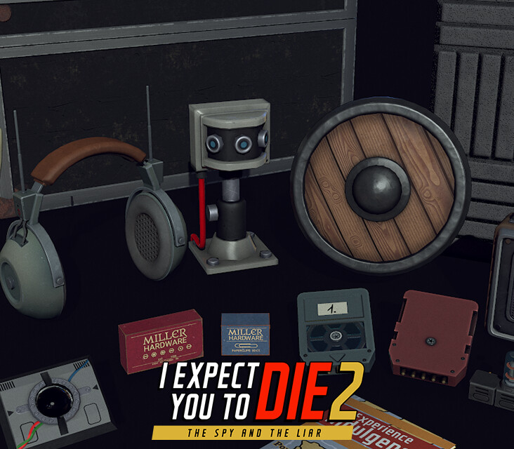 ArtStation - I Expect You to Die 2: The Spy and the Liar - [Level 2 ...