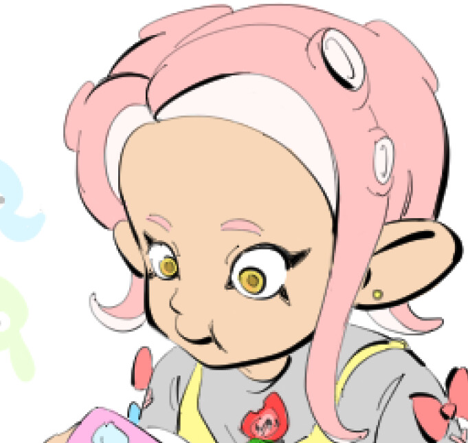 ArtStation - Splatoon Agent 8 cake